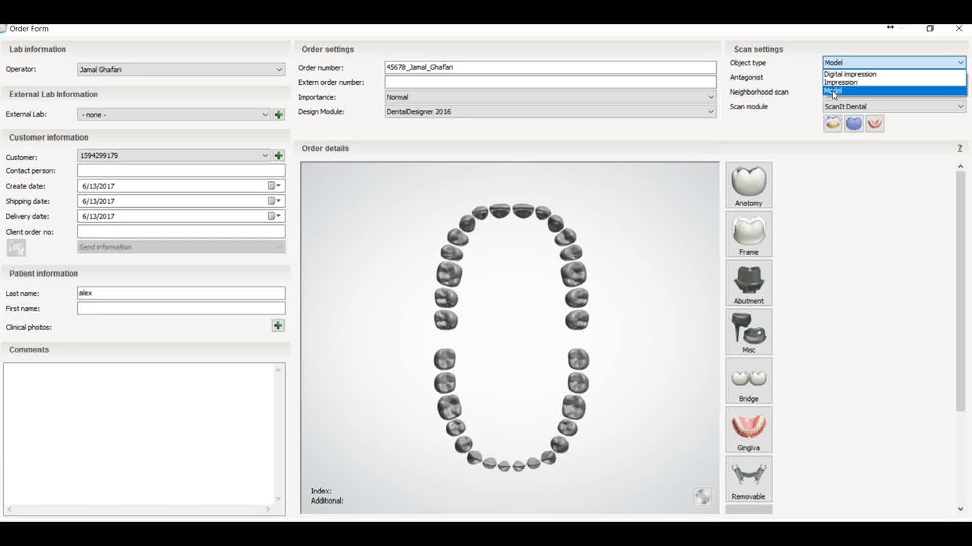 how you can create order and change settings with 3shape dental system ...